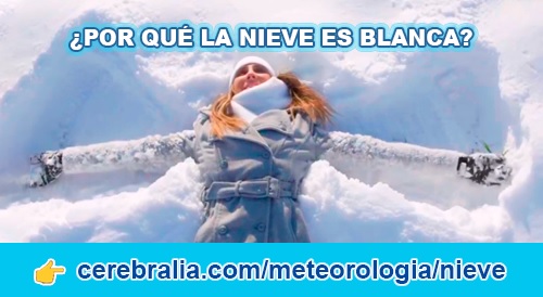 POR QUÉ LA NIEVE ES BLANCA? 】 ️