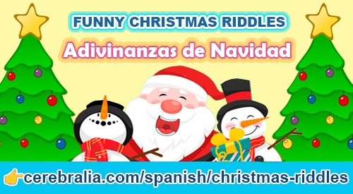 🥇【 FUNNY CHRISTMAS RIDDLES IN SPANISH 】 ️ 🤣 🤣 🤣